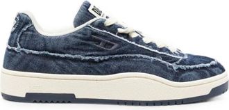 Diesel Homme, Chaussures, Bleu, Taille: 44 EU Baskets en Denim