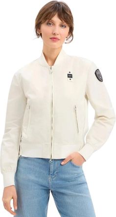 Blauer Femme, Vestes, Blanc, Taille: 42 FR Coupe-vent