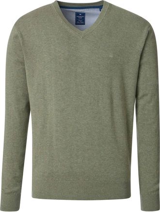 Redmond Herren Pullover mit V-Ausschnitt (600), Größe:3XL, Farbe:Grün Salbei (633)
