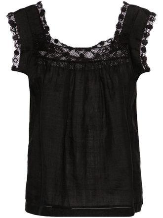 D&ocirc;en Aphra Bluse - Schwarz