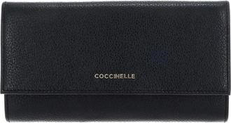 Coccinelle Geldb&ouml;rse mit 15 Kartenf&auml;chern - - Accessories - Damen - Schwarzk - ONE SIZE