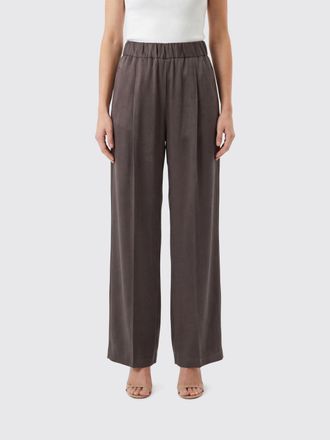 Semicouture Hose SEMICOUTURE Damen Farbe Kakao