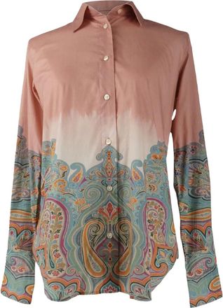 Etro Hemd mit Paisleymuster - Rosa