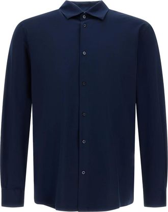 Herno Homme, Chemises, Bleu, Taille: XL Casual Chemises