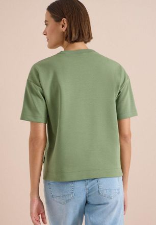 Cecil Sweater Kurzarm Sweatshirt mit Embroidery