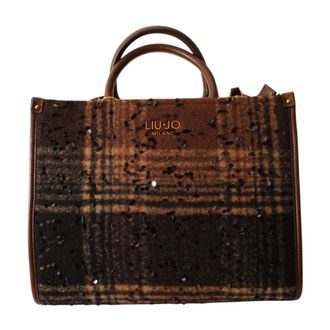Liu Jo Sac &agrave; main Erlen - Femme - Sacs - Brun - Taille: ONE Size