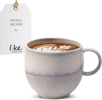 like. by Villeroy & Boch Perlemor Sand Becher mit Henkel 11,5x9x7,5cm