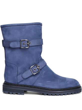 Manolo Blahnik bottines Sulaltrosa 30 - Bleu