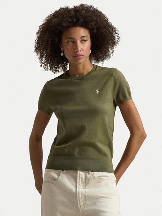 Polo Ralph Lauren T-Shirt 211971872501 Khakifarben Slim Fit