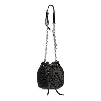 Diesel Handtasche Charm-D Bucket - - Bags - Damen - Grau - ONE SIZE