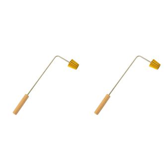 Hemobllo 2 St&uuml;ck Malaysian Pie Tee Maker Nyonya Top Hats Mould, mit Griff Goldene Tasse Form Eierkuchenform Gebratenes Snack-Werkzeug K&uuml;che Backgeschirr Gadget