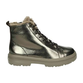 Paul Green Sportliche Bronzene Ledersneakers - - Shoes - Damen - Grau - 37 1/2 EU
