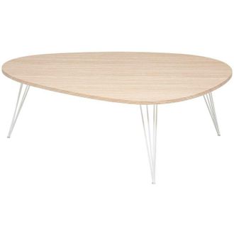 Atmosphera Atmosphera - Kaffeetisch Neile Metall - 112x80 cm créateur dintérieur