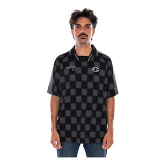 Champion Polo Shirts - - Tops - Herren - Schwarzk - XL