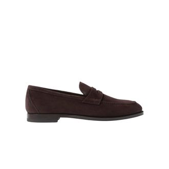 Scarosso Schwarze Penny Loafer - - Shoes - Herren - Braun - 40 1/2 EU