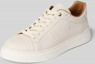 La Martina Sneaker aus echtem Leder mit Logo-Detail