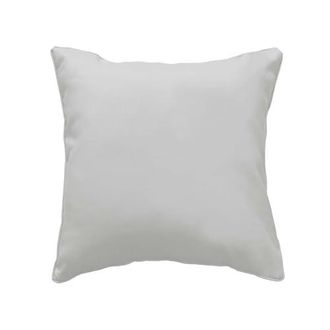 Douceur d'Int&eacute;rieur Douceur DInterieur - 1600588, Kissen Paspel, 40 X 40 Cm, Essentiel, Polyester Unifarben, Grau