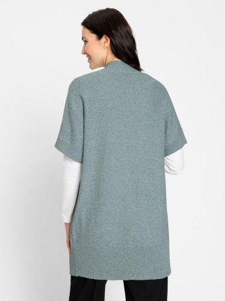 Witt Pullunder Long-Strickjacke Kurzarm