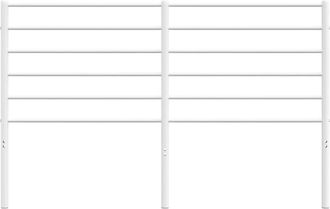 Generic Kopfteil aus Metall, Horizontale Stange mit Beindesign, Einfache Montage f&uuml;r Twin-, Full-, Queen- und King-Size-Betten (140 cm)