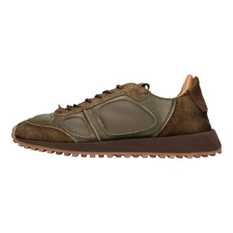 Buttero Homme, Chaussures, Vert, Taille: 45 EU Baskets en su&egrave;de et tissu