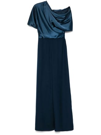 Amsale Jumpsuit mit weitem Bein - Blau