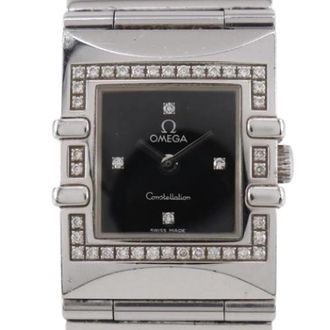 Omega Pre-owned Vintage Uhr - - Pre-owned - Damen - Schwarzk - ONE SIZE
