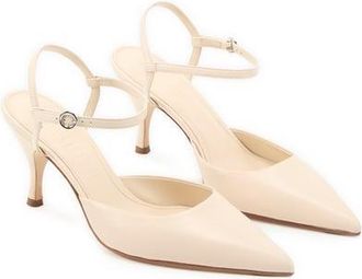 Aeyde Sling-backs &agrave; talons en cuir dagneau