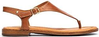 Pikolinos Sandales Plates en Cuir ALGAR pour Femme Color Brandy