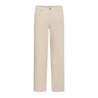 MY ESSENTIAL WARDROBE Femme, Jeans, Beige, Taille: W27 L34 Wide Jeans