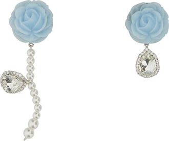 Magda Butrym Femme, Accessoires, Bleu, Taille: ONE Size Earrings
