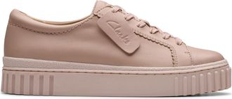 Clarks Damen Mayhill Walk Zapatillas, Light Pink Lea, 37.5 EU