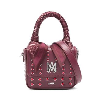 Amiri Femme, Sacs, Violet, Taille: ONE Size Nano MA Stud Bag