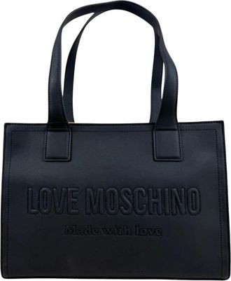 Love Moschino Femme, Sacs, Noir, Taille: ONE Size Grs Shopping Tote