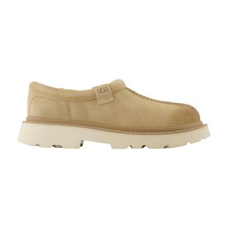 UGG Mens Tasman Flat Beige Leather