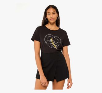 Kate Spade New York Embellished Pretzel T-Shirt