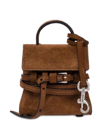 Moschino sac cabas Tie Me - Marron