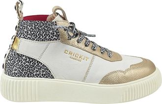 Crickit High-Top Sneaker - Sneaker REBEKA - Gr. 36 (EU) - in Wei&szlig; - f&uuml;r Damen