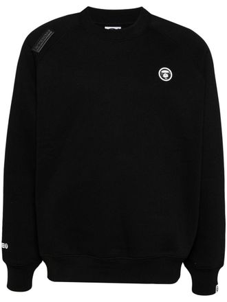 Aape By A Bathing Ape sweat à patch logo - Noir