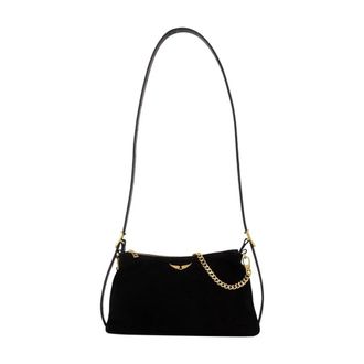 Zadig&Voltaire Femme, Sacs, Noir, Taille: ONE Size Jim Nano Sac Bandouli&egrave;re