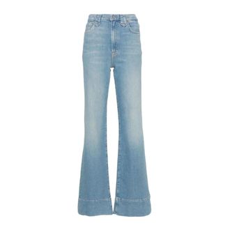 7 For All Mankind Femme, Jeans, Bleu, Taille: W27 Jeans Flare doccasion