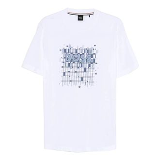 HUGO BOSS T-Shirt - - Tops - Herren - Wei&szlig; - S