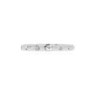 Coach Homme, Accessoires, Gris, Taille: ONE Size Bracelet Orné de Cristaux Scintillants