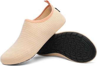 Saguaro Chaussures Aquatiques Homme Chaussures deau Femme Chaussure de Plage Séchage Rapide Chaussures Plongée pour Mer Nautiques Baignade Riviere Orange GR. 