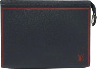 Louis Vuitton Pre-owned Pochette Voyage MM Sac bandouli&egrave;re en cuir de veau - Femme - Pre-owned - Bleu - Taille: ONE Size