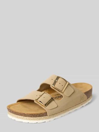 Espadrij Slides mit Logo-Pr&auml;gung Modell AMI