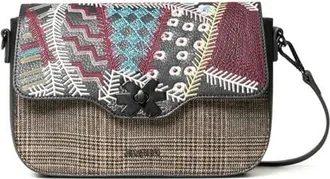 Desigual Accessories PU Across Body Bag, Femmes, Noir, U