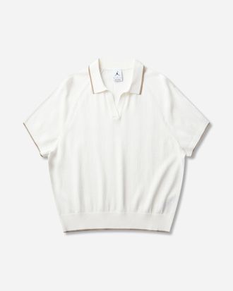 Nike Jordan Women s Sport Golf Knit Polo Shirt Sail / Khaki