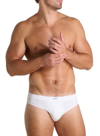 Bruno Banani Herren Unterw&auml;sche wei&szlig; Mikrofaser/Funktion unifarben