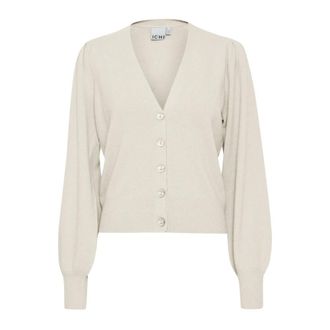 Ichi Ichi, Femme, Pulls, Beige, Taille: 42 FR Cardigans