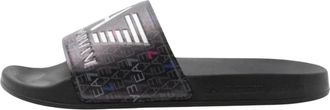 Emporio Armani Emporio Armani Ea7, Femme, Chaussures, Noir, Taille: 39 EU Flip Flops & Tongs